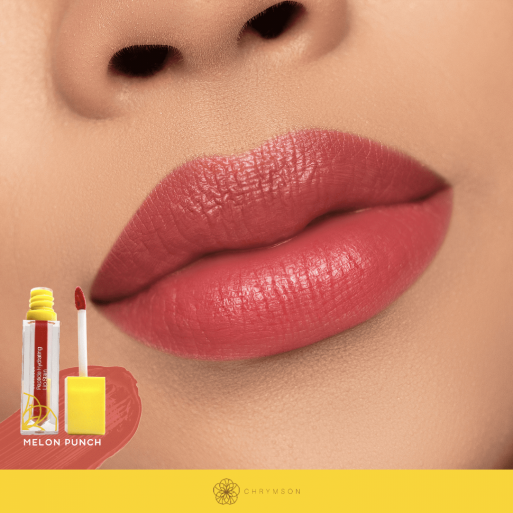 Peptide Hydrating Lip Stain – Melon Punch – Chrymson